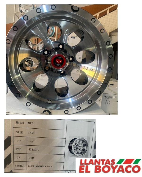 Galería Rines | llantas y rines el boyaco