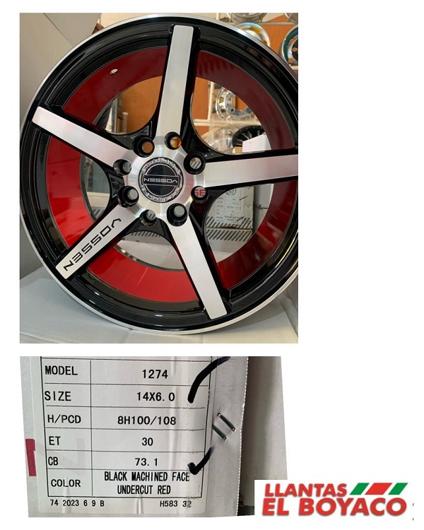 Galería Rines | llantas y rines el boyaco